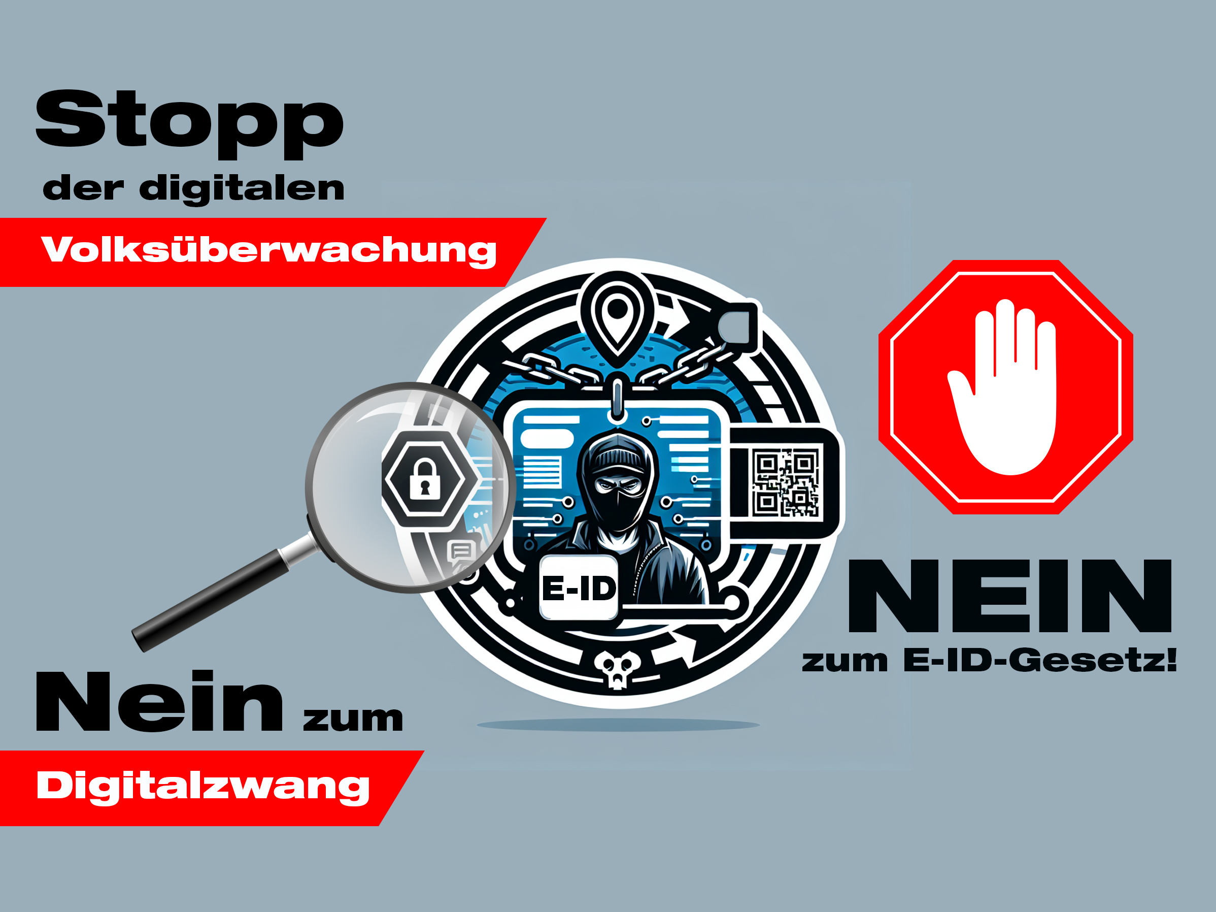 Stop digital surveillance of the people - No to the E-ID Act and ...